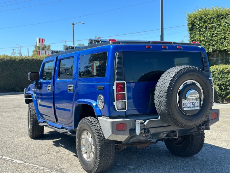 2006 Hummer H2 Blue